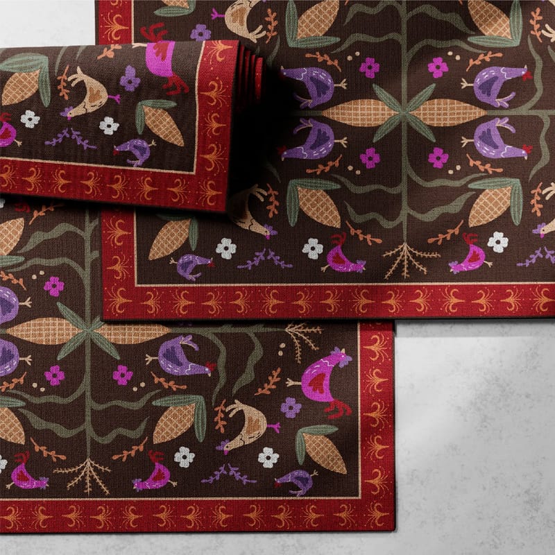 Free Rug Scenes Mockups PSD