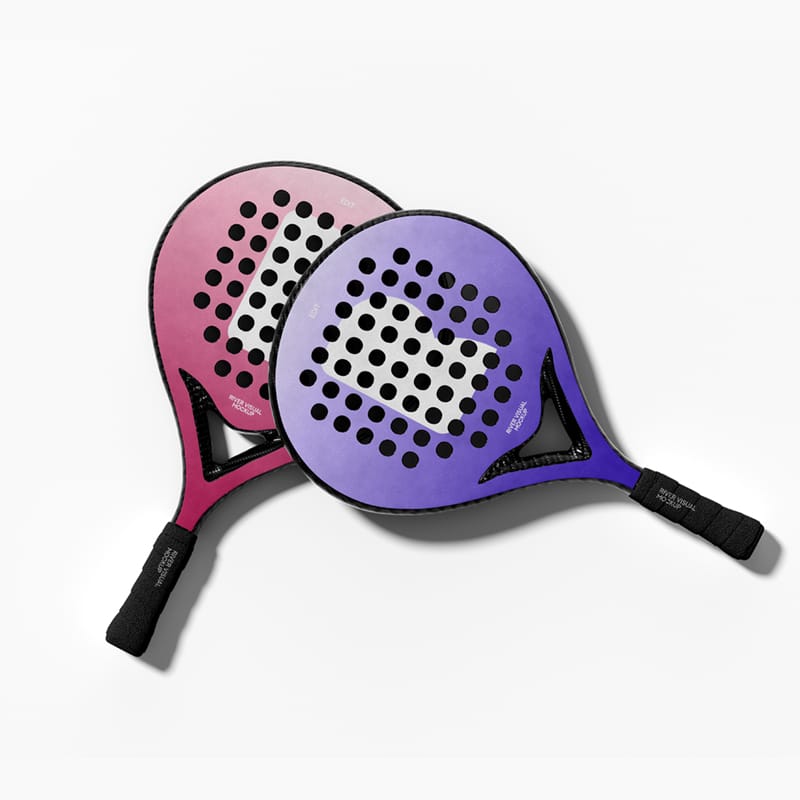 Free Padel Racket Mockup PSD