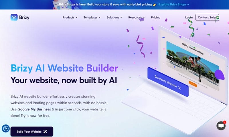13 Best AI Website Builders Of 2025 | Fast & Easy Website Creation Tools