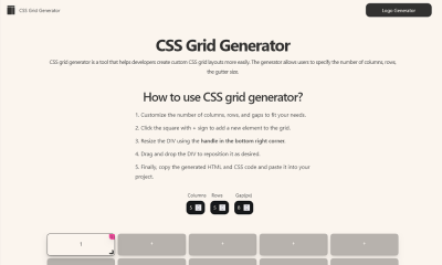 20 Best Free CSS Grid Generators And Frameworks That'll Transform Your Layout Workflow In 2025