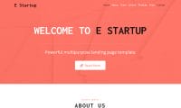 22 Best Free HTML & CSS Website Templates For Startups In 2025