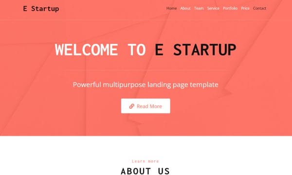 22 Best Free HTML & CSS Website Templates For Startups In 2025