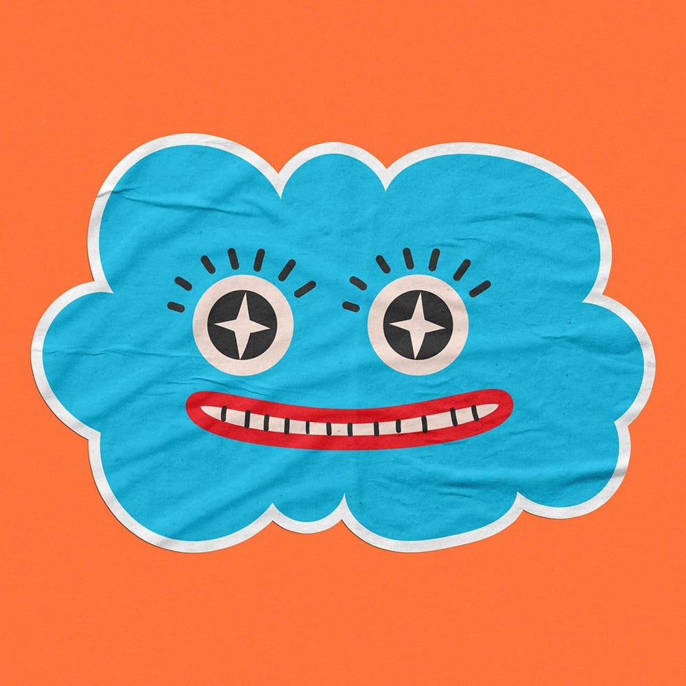 Free Matte Vinyl Sticker Mockup PSD