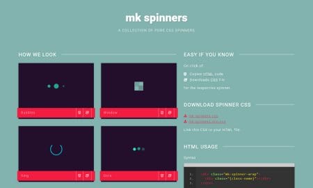 CSS Loading Spinners You Can Copy & Paste: 31 Best Tools For 2025