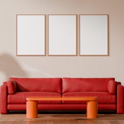 Free A3 Poster Frames Mockup PSD