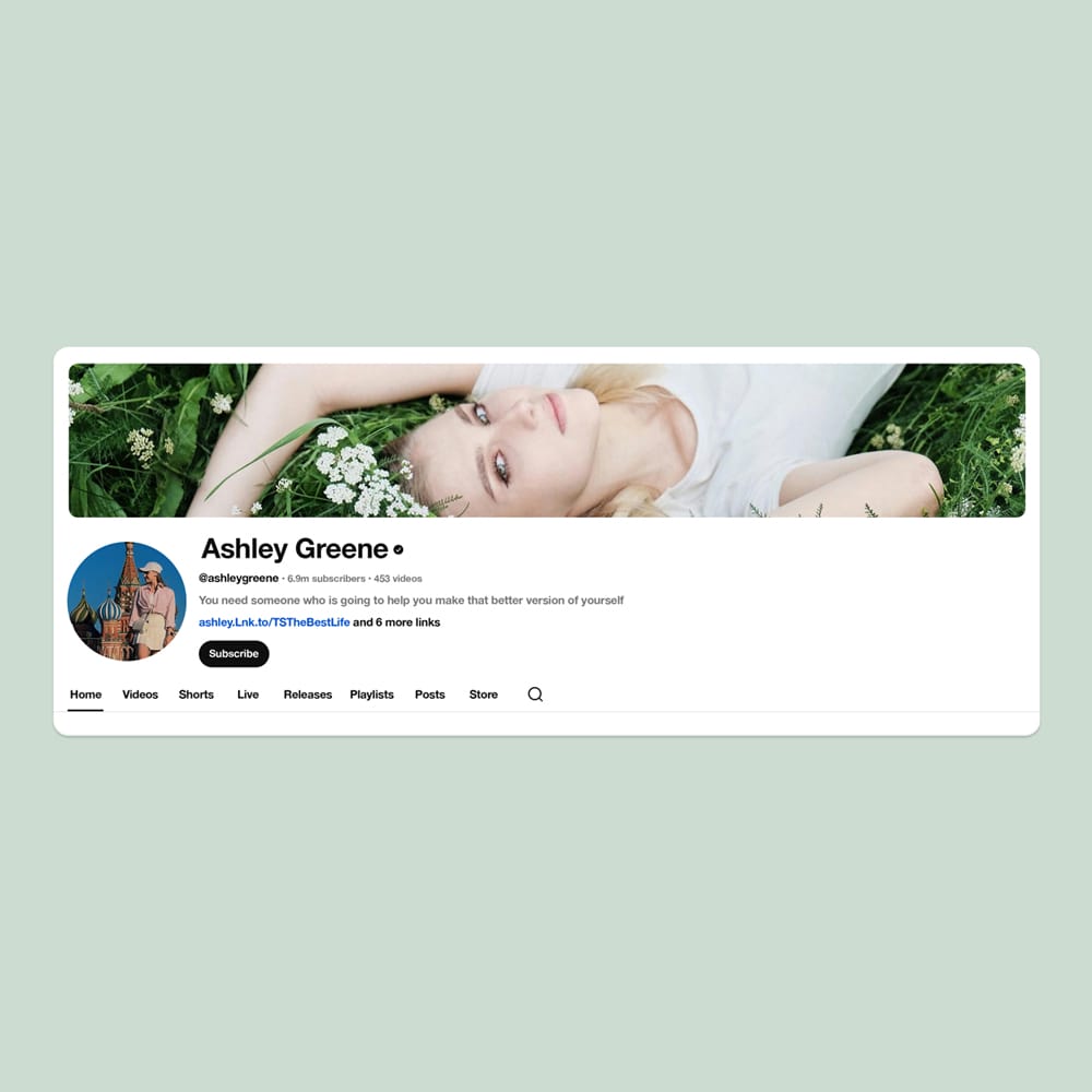 Free YouTube Header Banner Art Mockup PSD