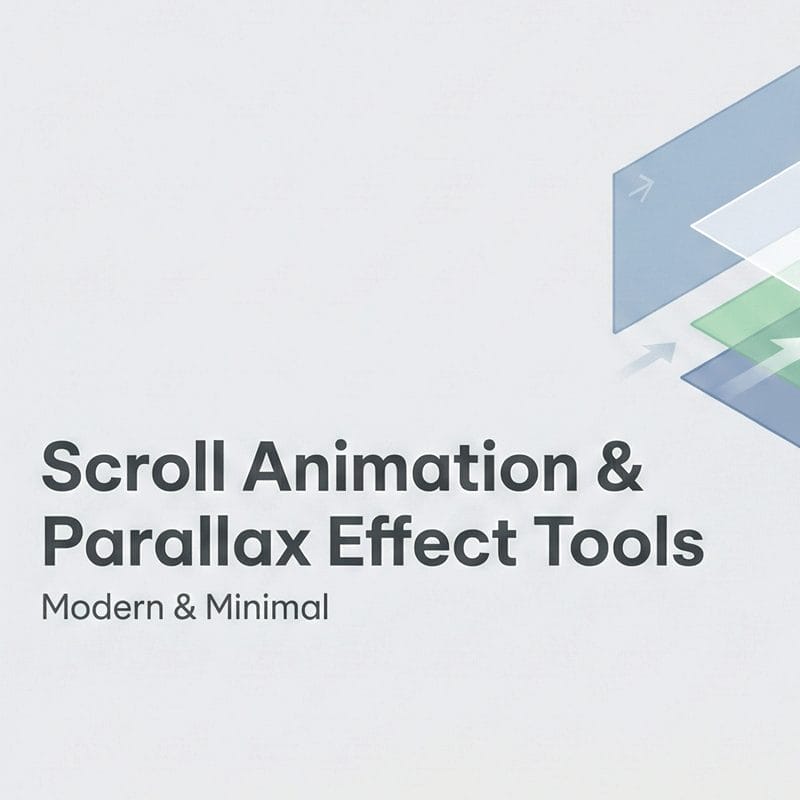 Scroll Animation Tools 2026: Which One Should You Actually Use?